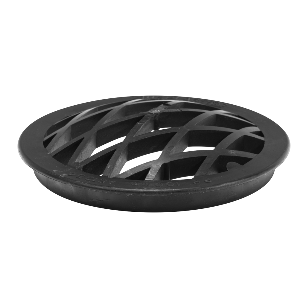 DWV PVC GRATE - 100mm, DOMED GRATE - Holman Plumbing