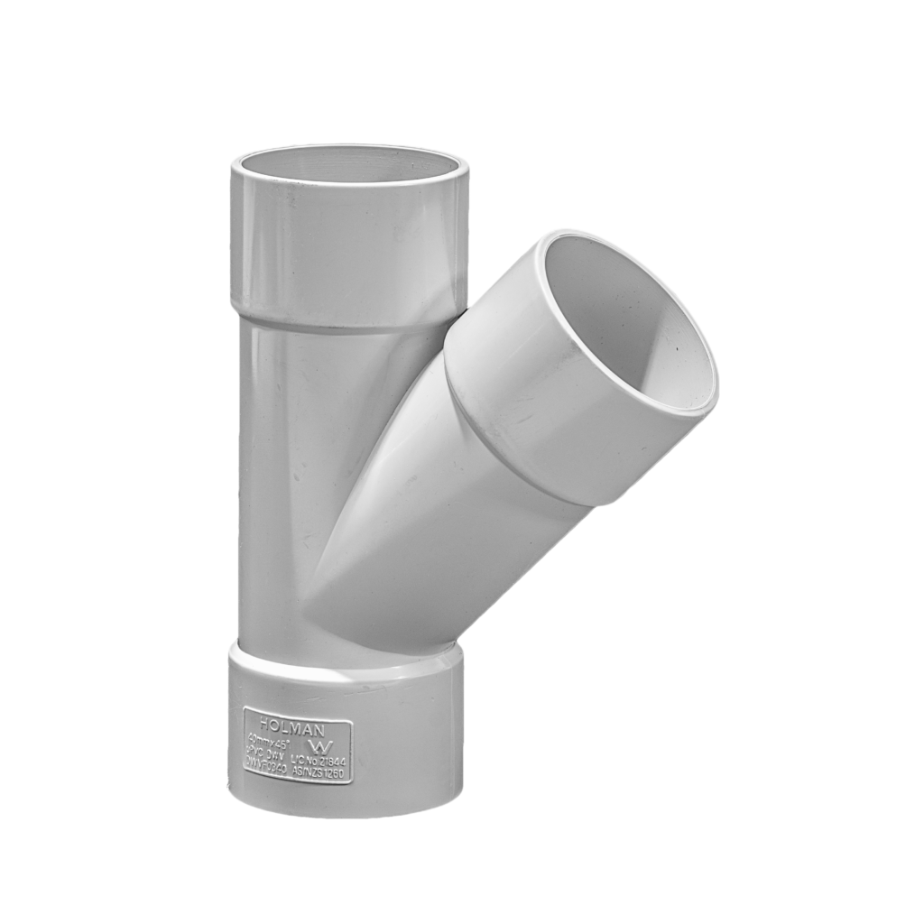 DWV PVC JUNCTION PLAIN - 40mm, 45º - Holman Plumbing