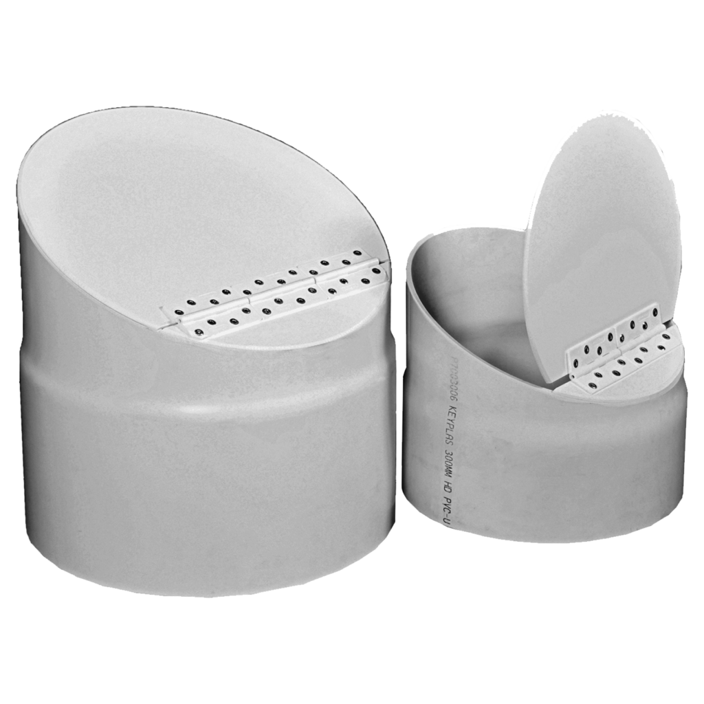 DWV PVC FLAP VALVE - 300mm - Holman Plumbing