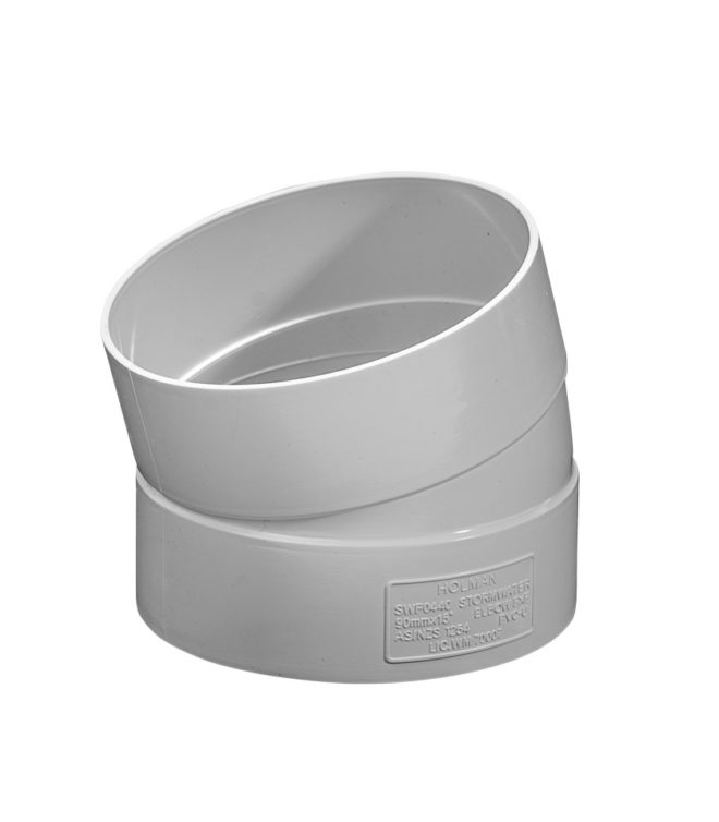 STORM PVC ADAPTOR DOWNPIPE - 150×150×100mm, SOCKETED - Holman Plumbing