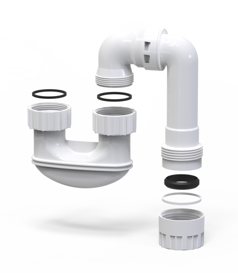 SHORT COMBINATION S&P TRAP - 40mm - Holman Plumbing