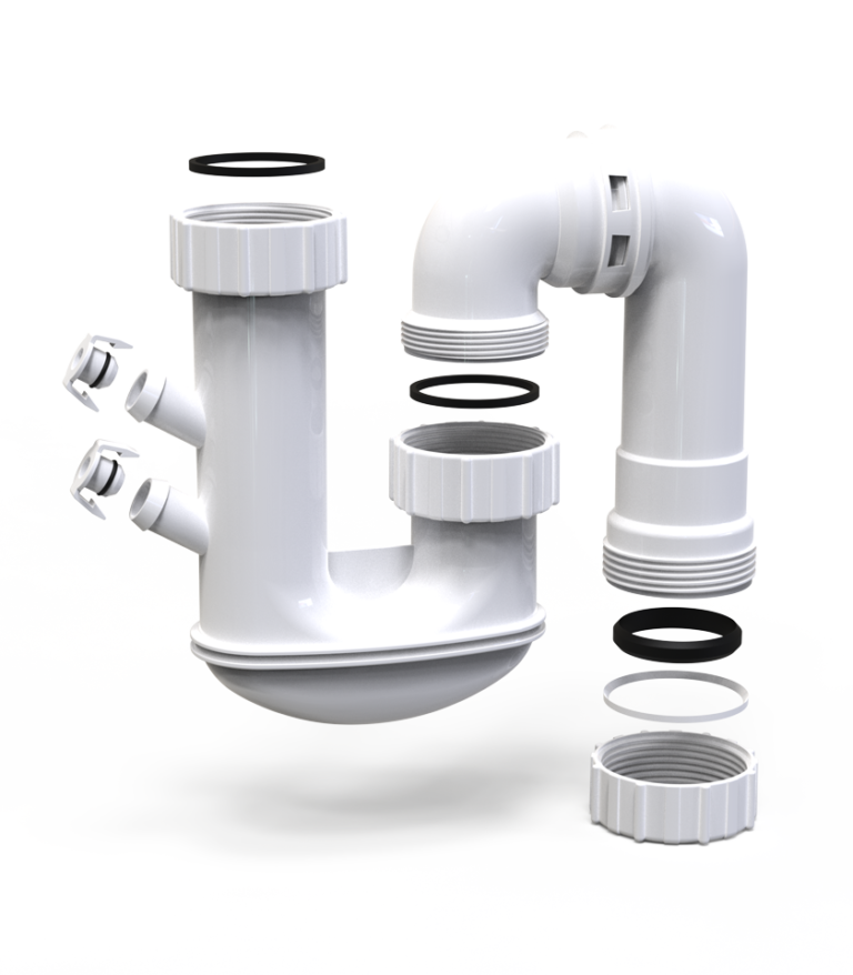 COMBINATION S&P TRAP - 50mm - Holman Plumbing