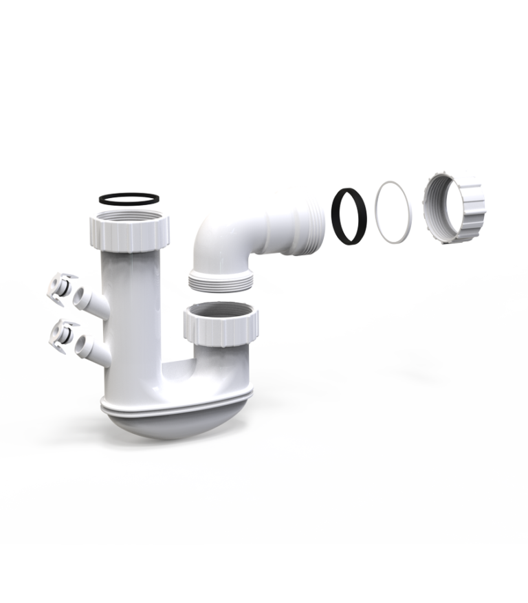 STANDARD P TRAP - 50mm - Holman Plumbing