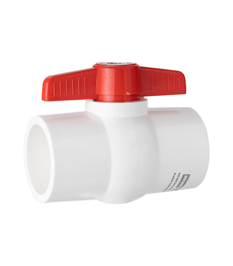 SOLVENT WELD PVC BALL VALVE - 50mm, SLIP - Holman Plumbing