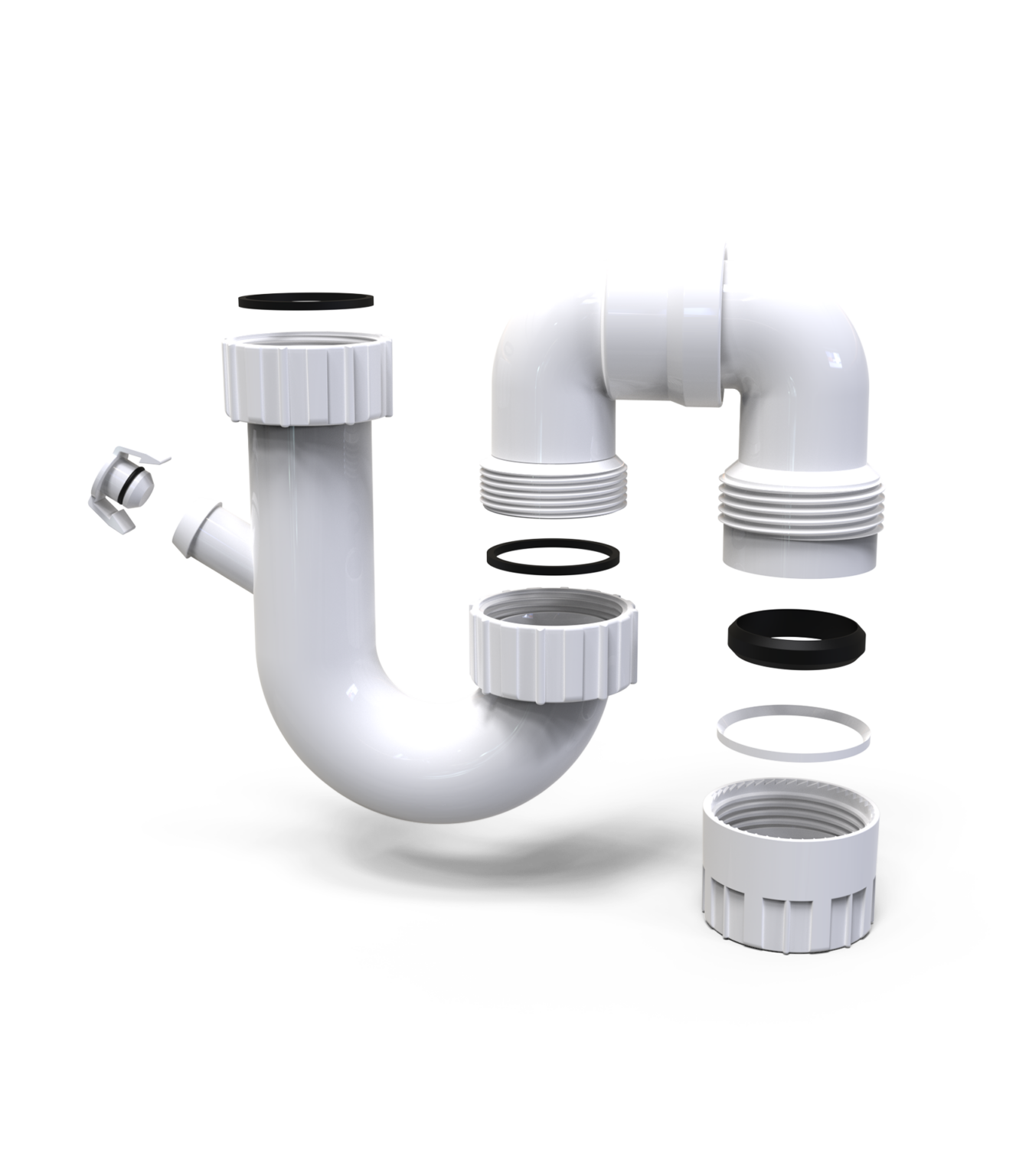 COMBINATION S&P TRAP 1X NIPPLE - 40mm - Holman Plumbing
