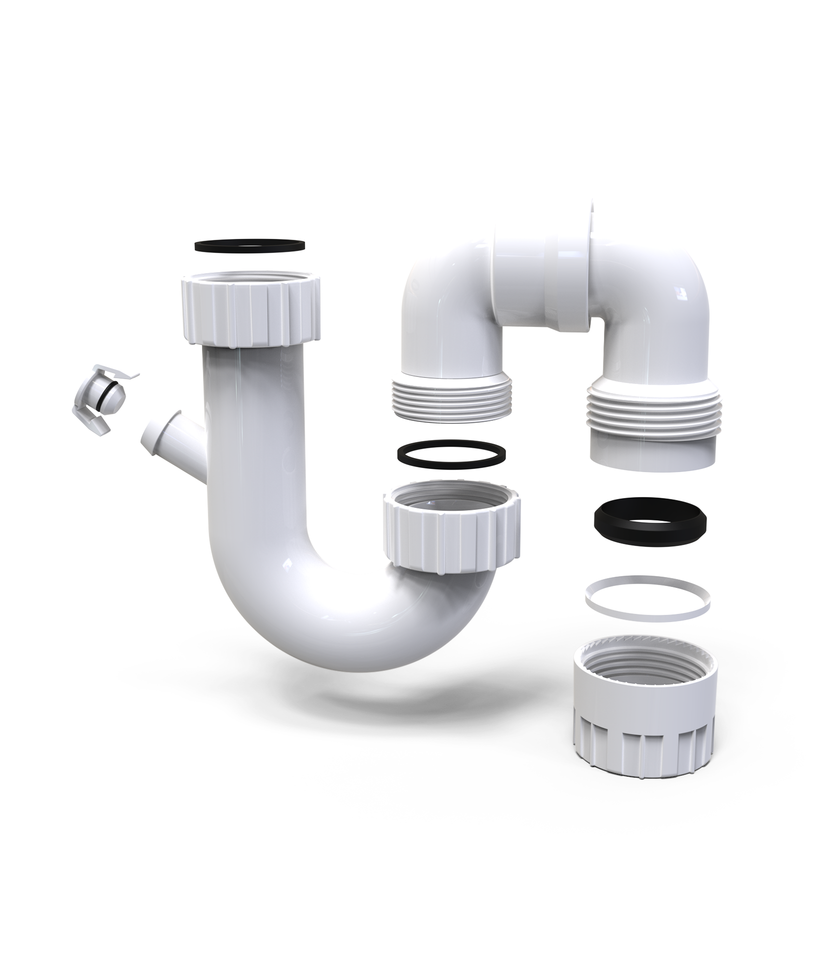 COMBINATION S&P TRAP 1X NIPPLE - 40mm - Holman Plumbing