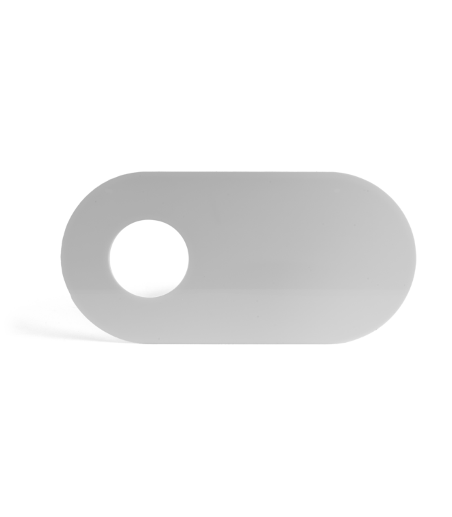 PVC STICK ON COVER PLATE - 40mm - Holman Plumbing