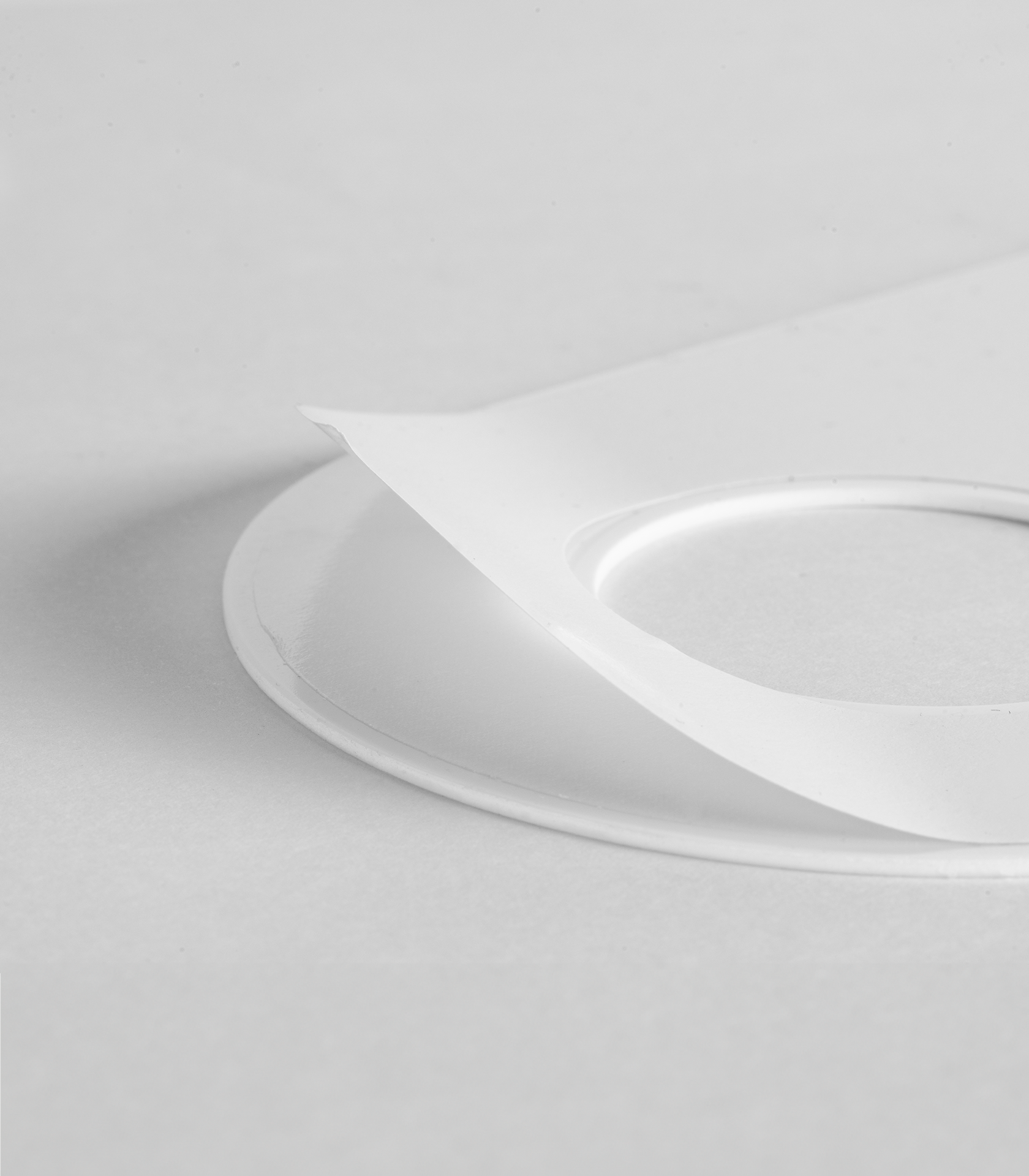 PVC STICK ON COVER PLATE - 40mm - Holman Plumbing