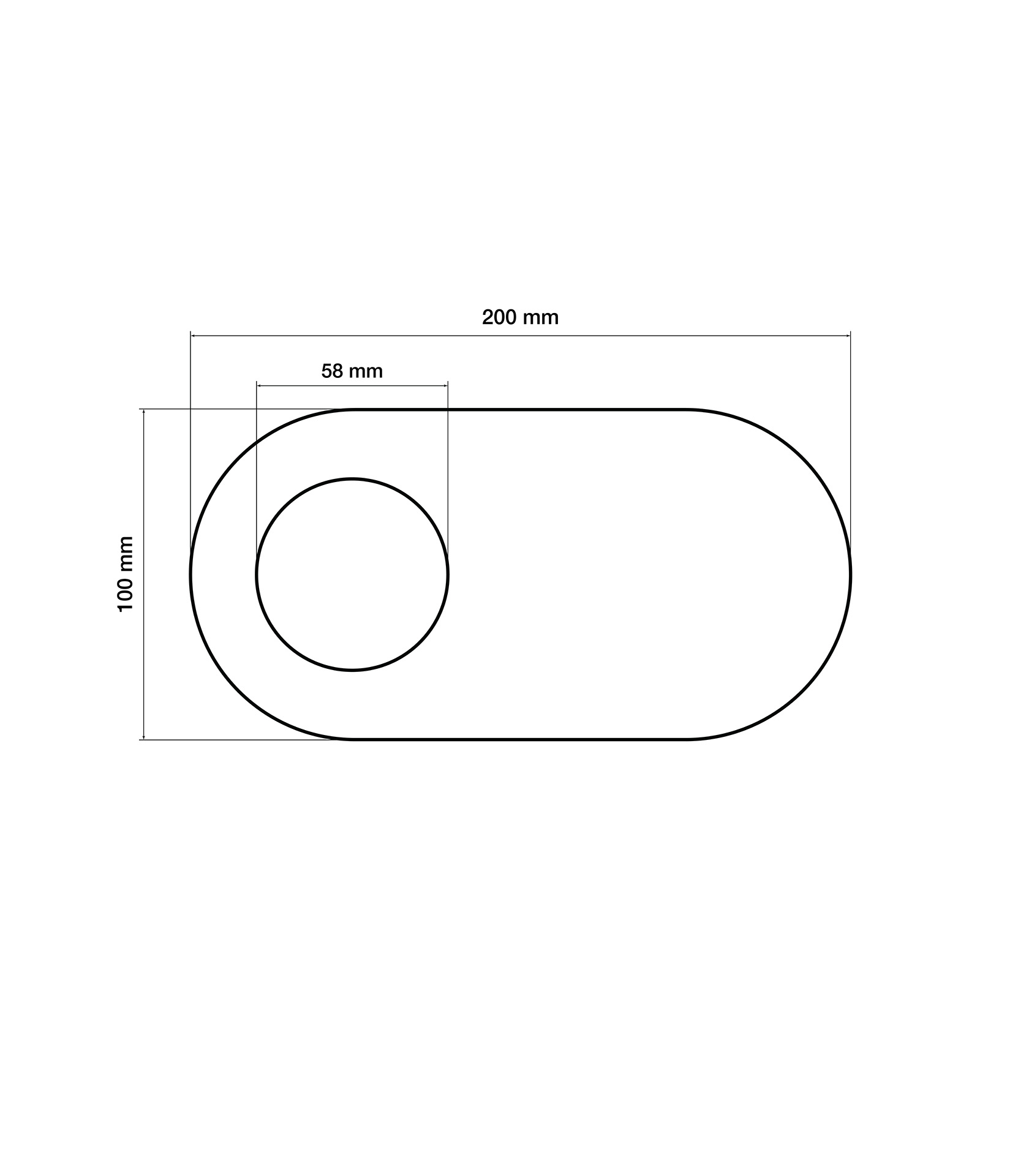 PVC STICK ON COVER PLATE - 50mm - Holman Plumbing