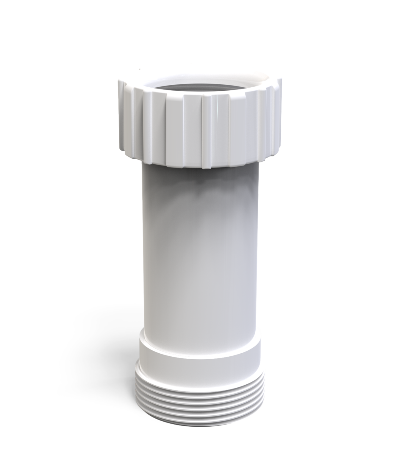 40mm x 100mm Adjustable Trap Extension - Cut Down - Holman Plumbing