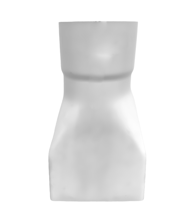 STORM PVC ADAPTOR DOWNPIPE - 100X75X100mm, SOCKETED - Holman Plumbing