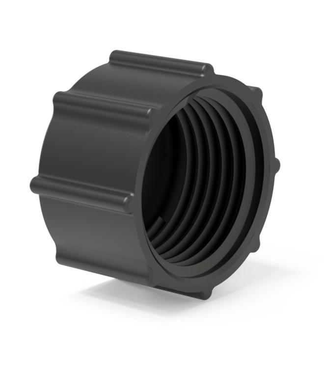 Poly Threaded Cap 25mm - Holman Plumbing