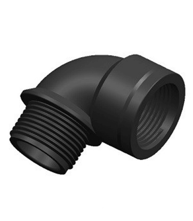 Poly Threaded Male/Female Elbow 20mm - Holman Plumbing