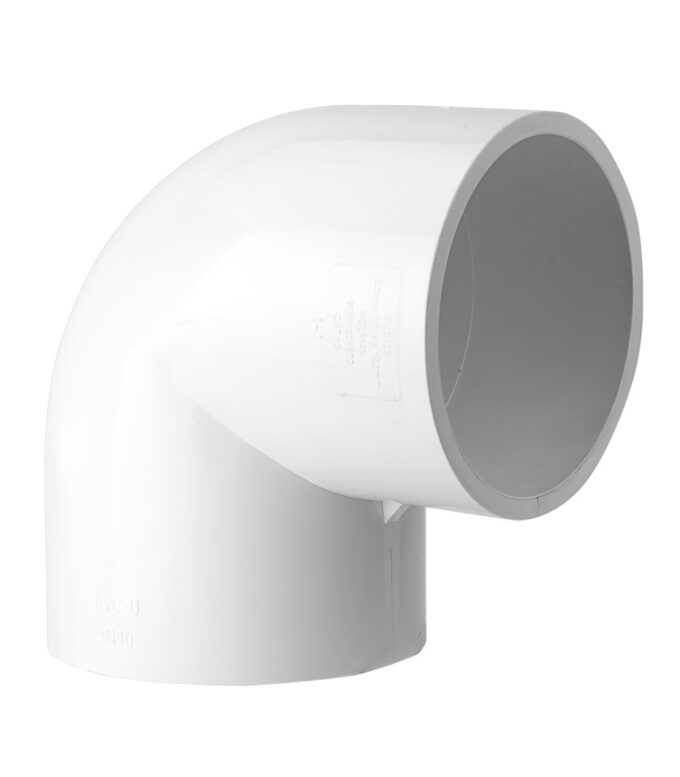 PVC PRESSURE ELBOW - 100mm, 90º - Holman Plumbing