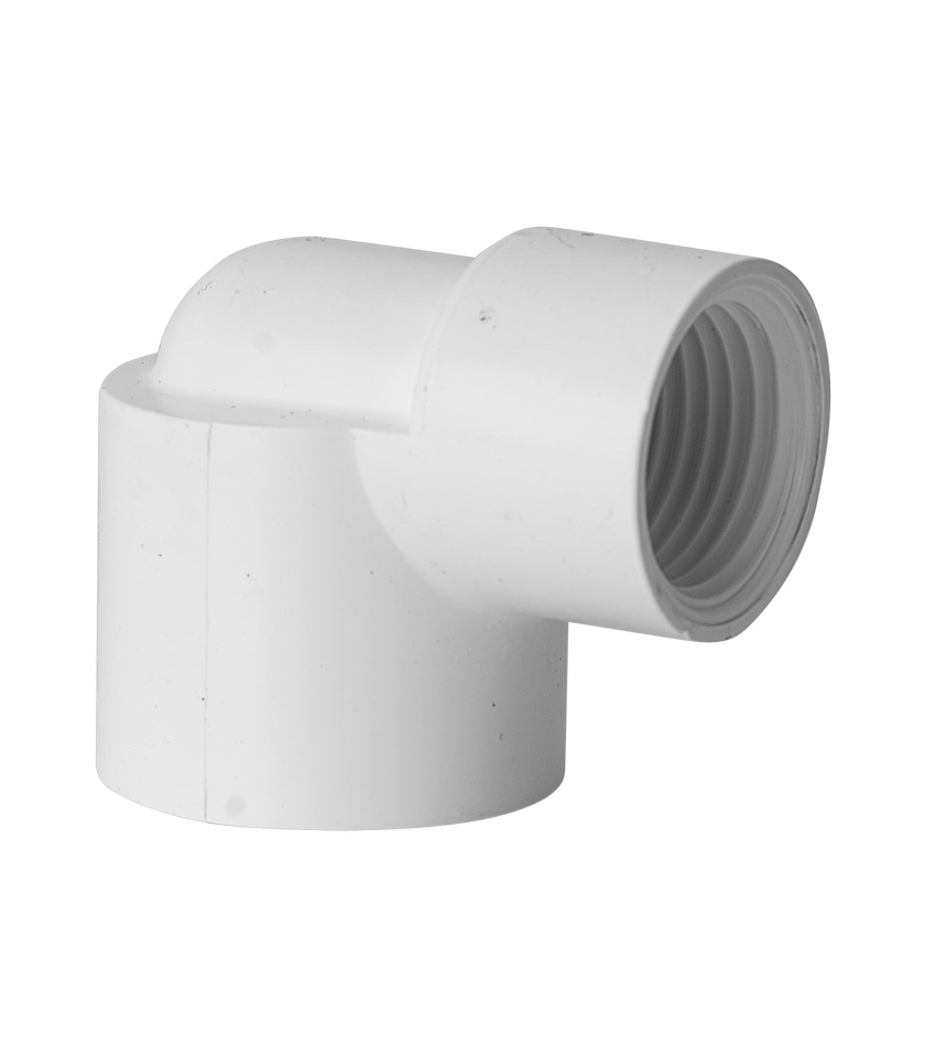 PVC PRESSURE FAUCET ELBOW - 20mm X 1/2", 90º - Holman Plumbing