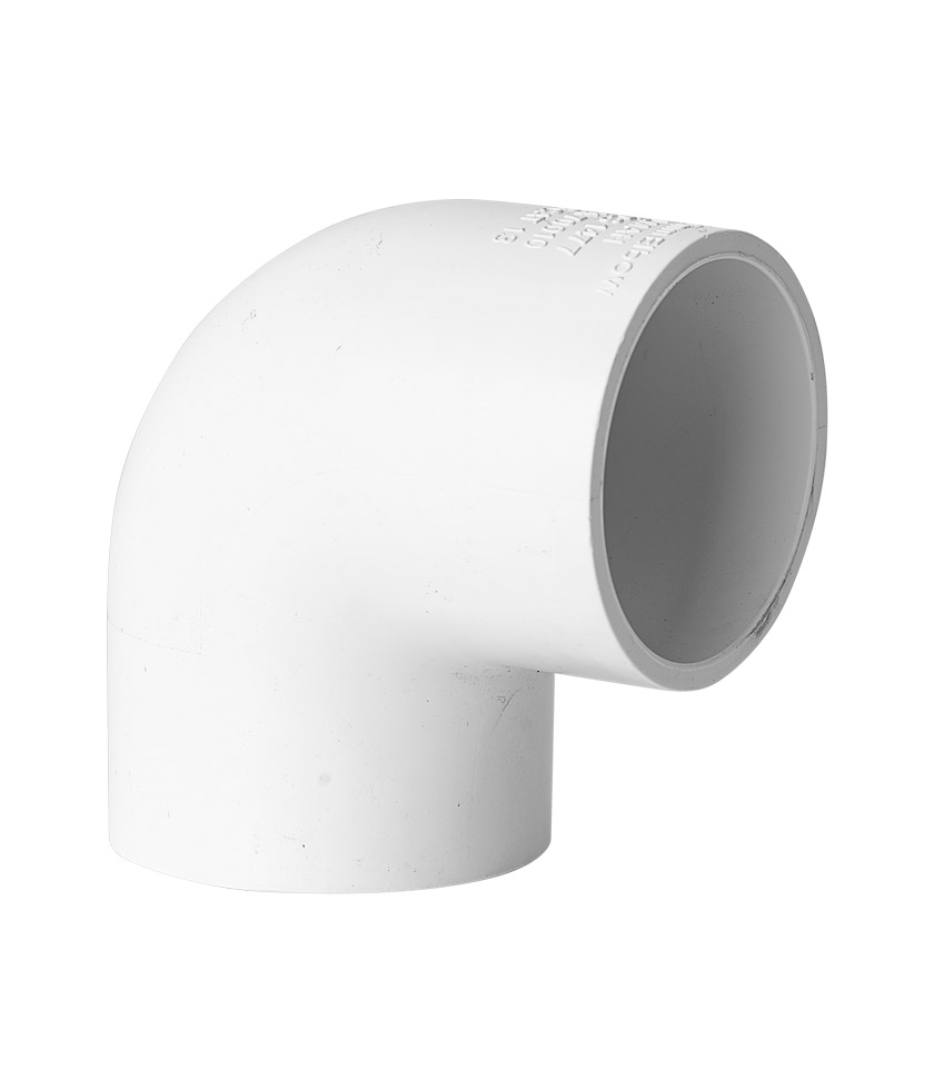 PVC PRESSURE ELBOW - 100mm, 90º - Holman Plumbing