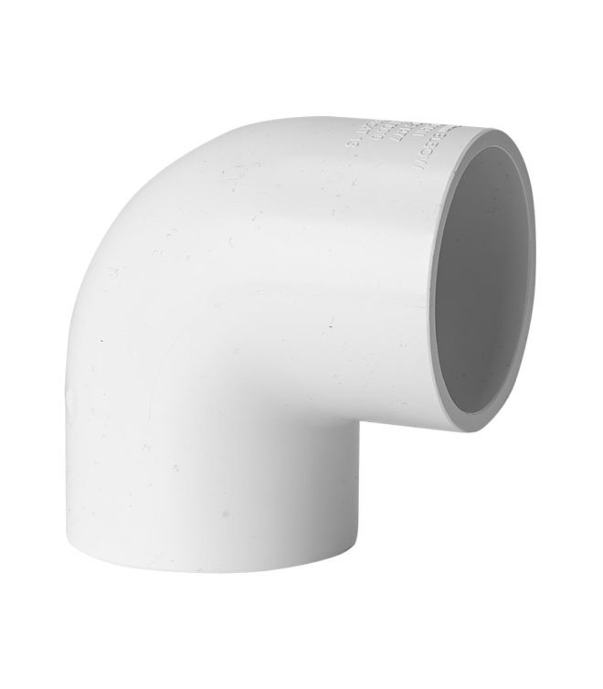 PVC PRESSURE ELBOW - 65mm, 90º - Holman Plumbing