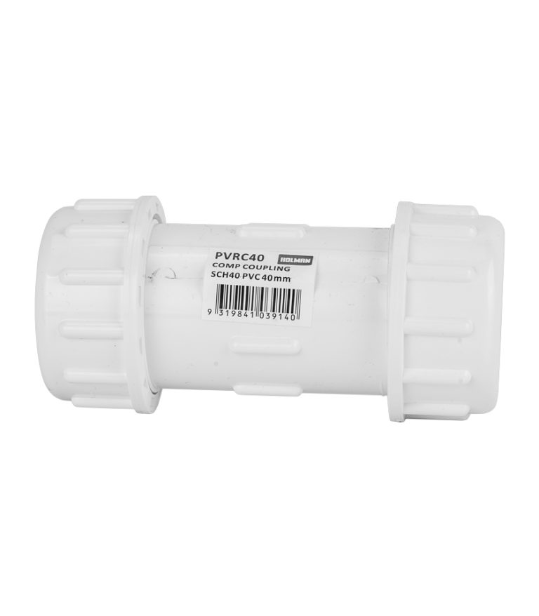 PVC PRESSURE CºMPRESSION REPAIR COUPLING - 40mm - Holman Plumbing