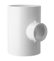 PVC PRESSURE REDUCING TEE - 80X25mm - Holman Plumbing