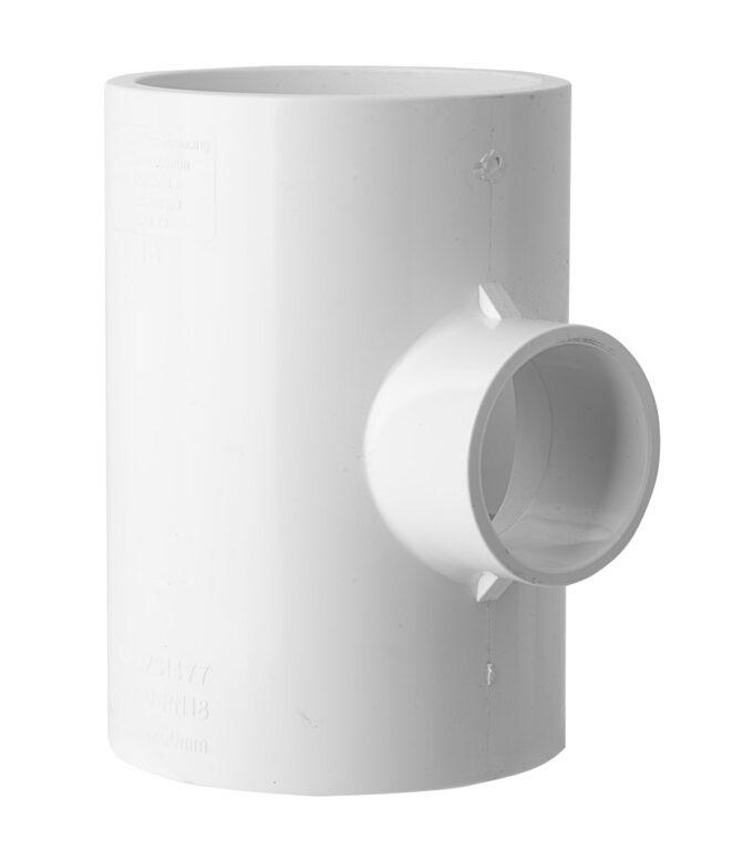 PVC Pressure Reducing Tee - 40mm x 32mm - Holman Plumbing