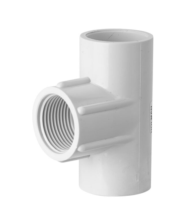 PVC PRESSURE FAUCET TEE - 50mm X 3/4" - Holman Plumbing
