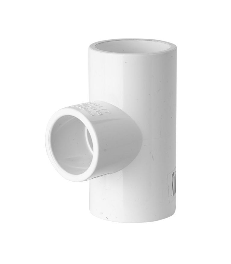 PVC Pressure Reducing Tee - 65mm x 50mm - Holman Plumbing