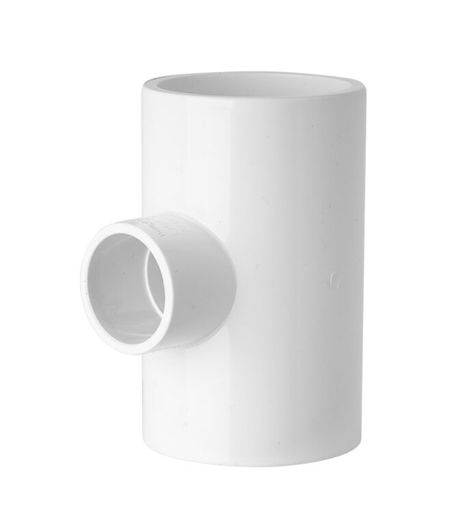 PVC PRESSURE REDUCING TEE - 50X25mm - Holman Plumbing