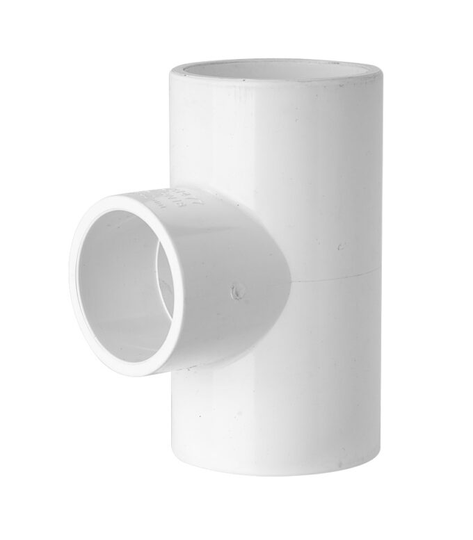 PVC Pressure Reducing Tee - 50mm x 40mm - Holman Plumbing