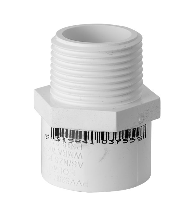 PVC PRESSURE VALVE SOCKET - 50mm X 2" - Holman Plumbing
