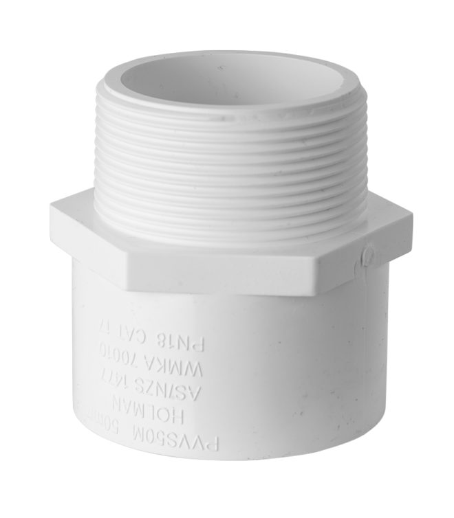 PVC PRESSURE VALVE SOCKET - 20mm X 3/4" - Holman Plumbing